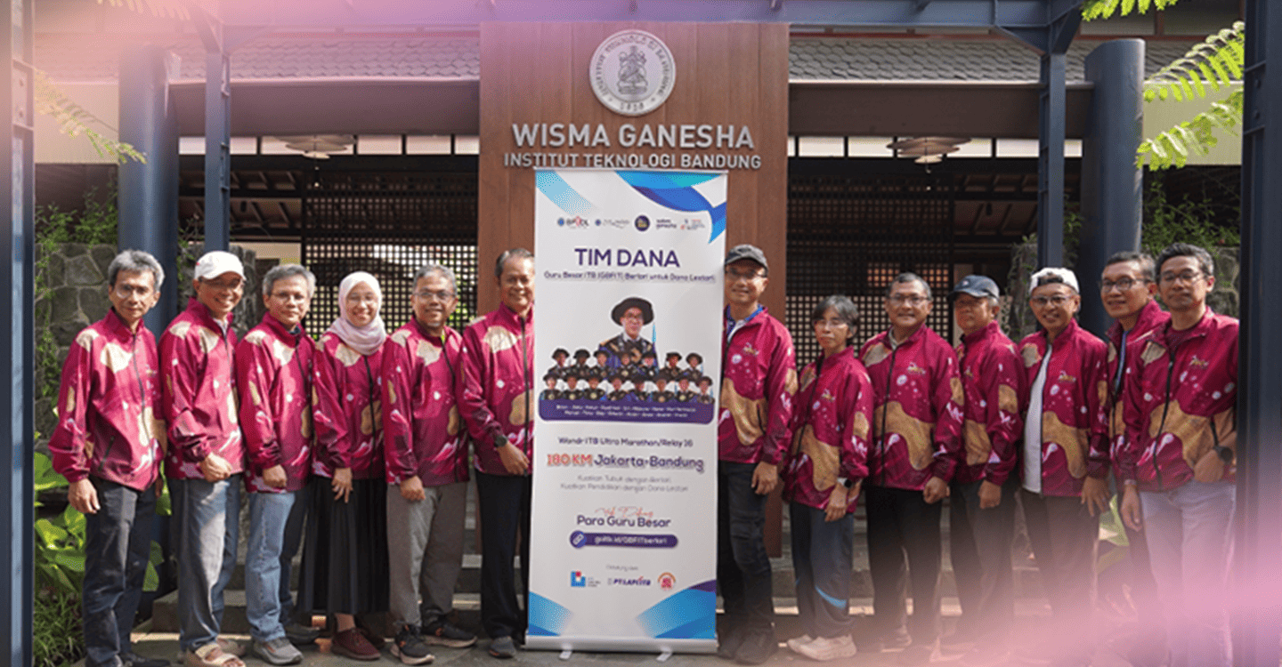 Guru Besar ITB Berlari 180 Km Jakarta-Bandung untuk Membantu Pendidikan ...